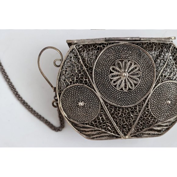 custom | Bags | Rare Vintage Handcrafted Metal Sajai Purse | Poshmark